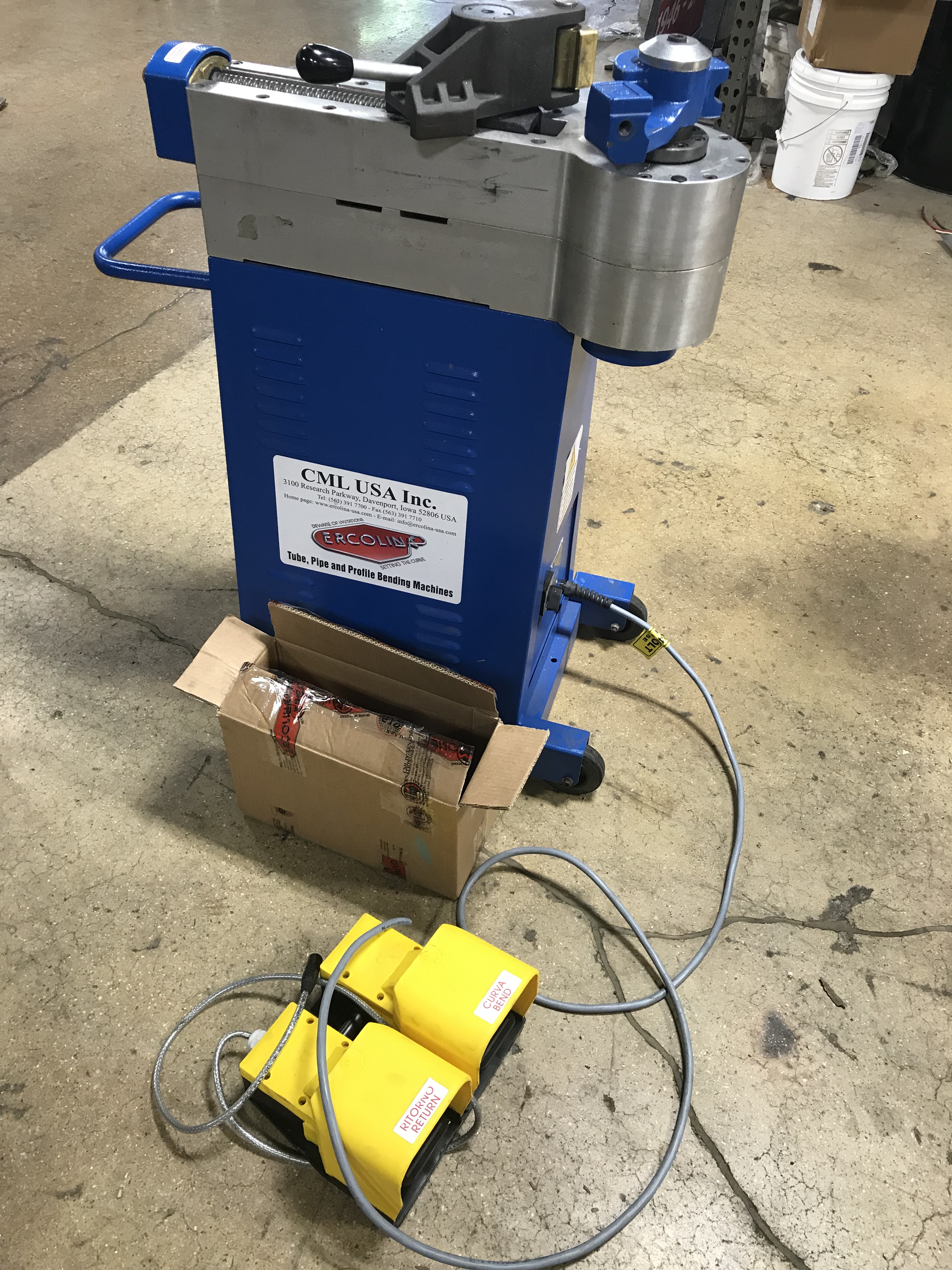 used Ercolina Super Bender SB48 - 1 - Fox Machinery Associates